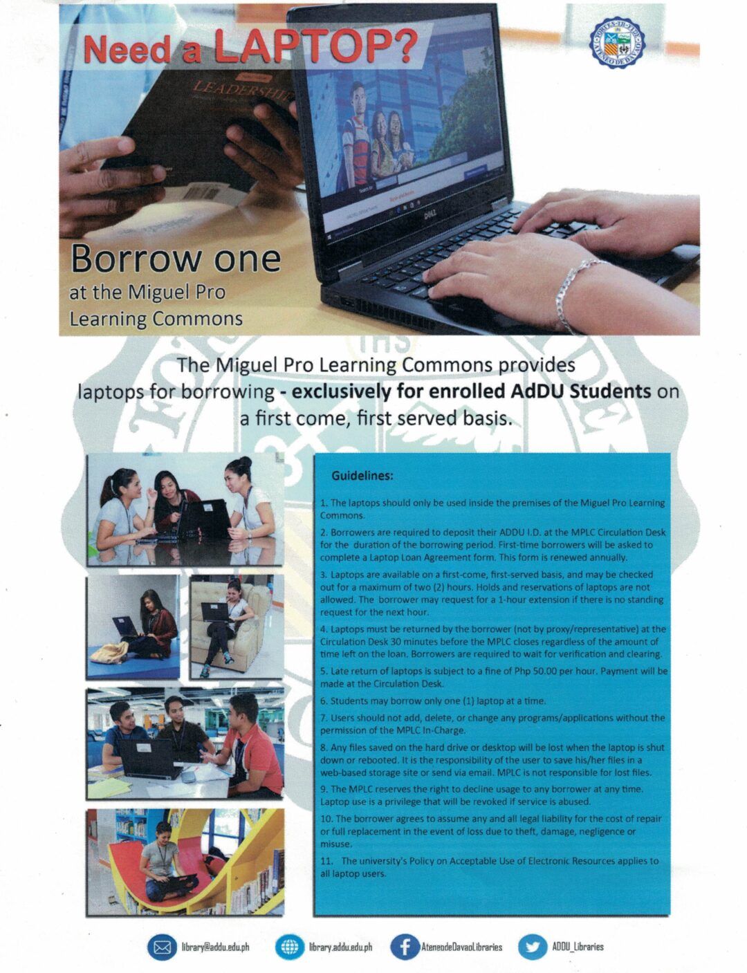 Services | Ateneo de Davao University Libraries